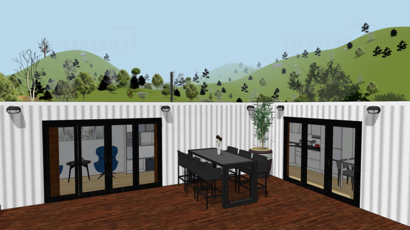 Nybyggda vinterisolerade containerhus, modulhus och attefallshus | TerraBox